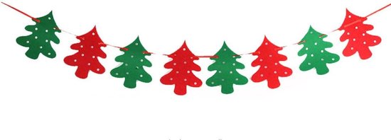 Kerstslinger |Guirlandes | Kerstboompjesslinger | Roegaarden | bol.com