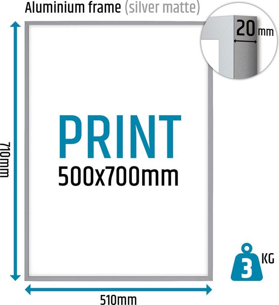 Poster - Herman Brood Painting - 71 X 51 Cm - Multicolor | bol