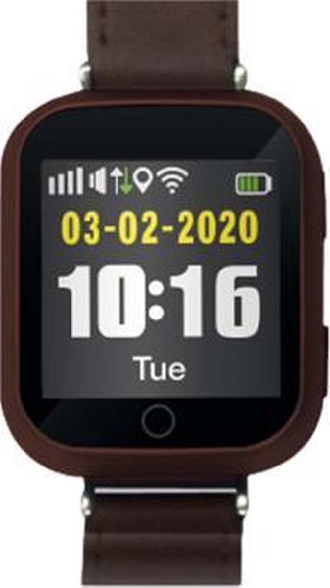 Wuzzi Watch Orion bruin - Wuzzi Alert alarm horloge | bol.com