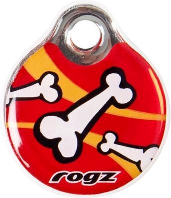 Rogz Passport - DHZ hondenpenning Bones | bol.com