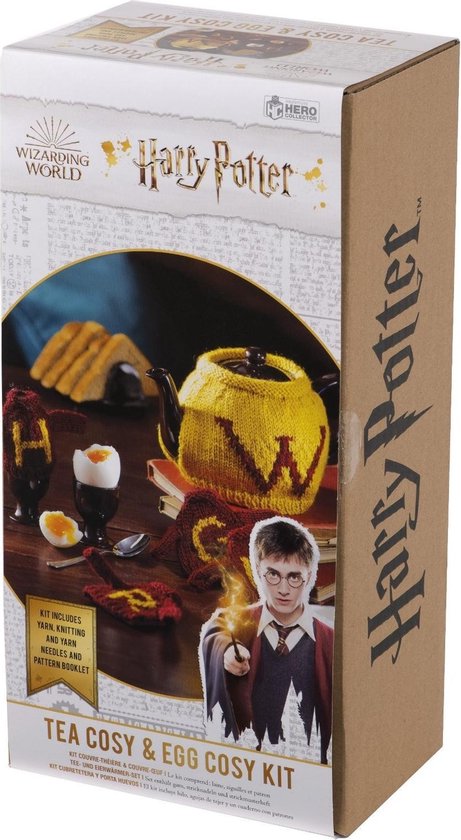 Harry Potter: Weasley Tea and Egg Cosy Knit Kit | bol.com