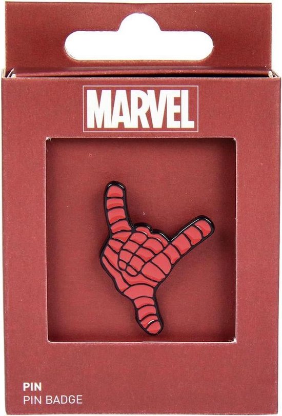 Marvel Spiderman Hand Metal Pin | bol