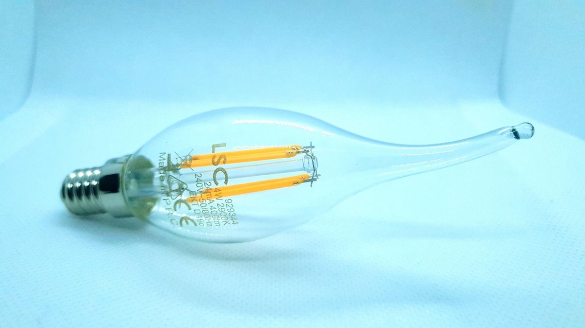LSC 4 watt 400 Lumen LED E14 lamp Candle | bol.com