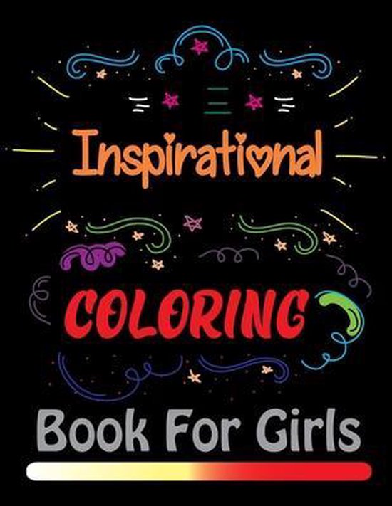 Inspirational Coloring Book For Girls | 9798561267840 | Emon Press ...