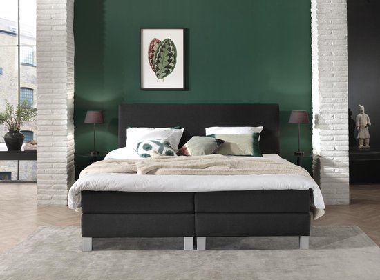 Boxspring Bed Dreamhouse New York - 80x210 - Incl. Hoofdbord + Matras ...
