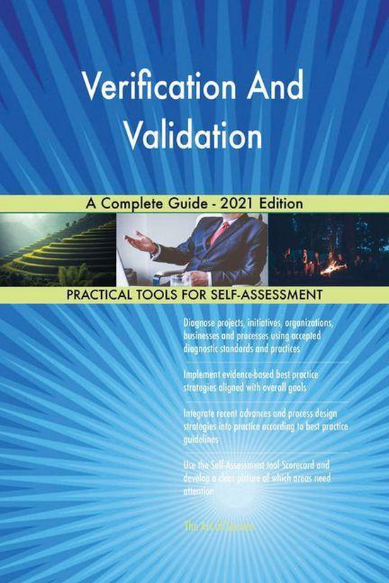 Verification And Validation A Complete Guide - 2021 Edition (ebook ...