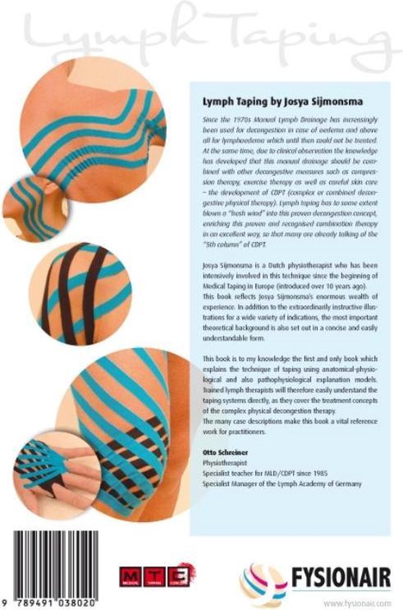 Lymph Taping | 9789491038020 | Josya Sijmonsma | Boeken | bol.com