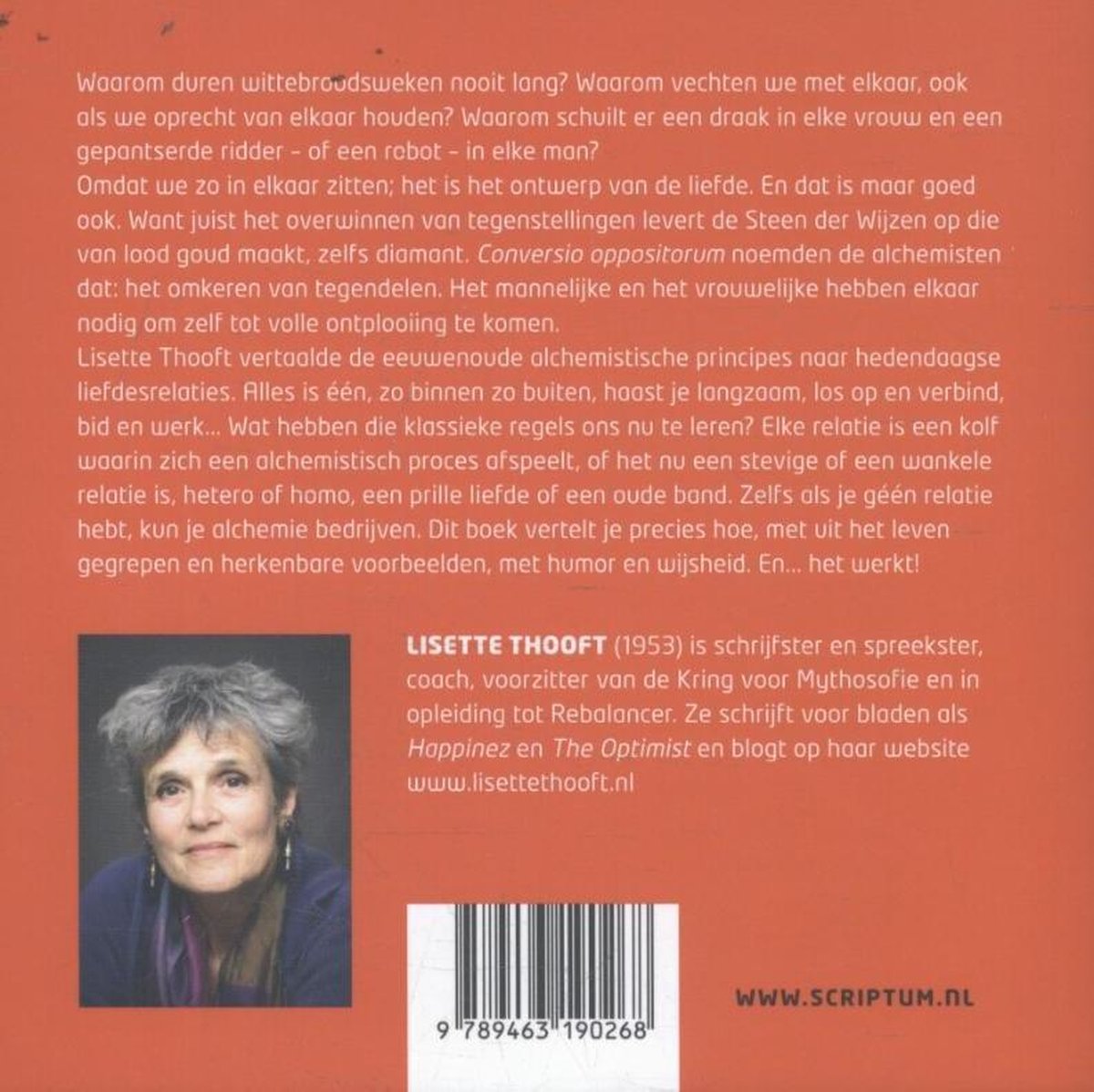 Alchemie van de liefde, Lisette Thooft | 9789463190268 | Boeken | bol.com