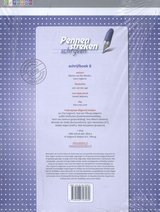 Pennenstreken Schrijfboek blokschrift Schrijven | 9789048728060 | Marion van der... | bol.com