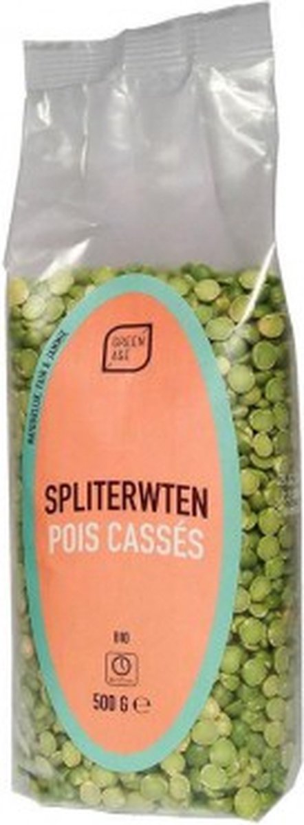 GreenAge Spliterwten Bio 500 gr | bol.com