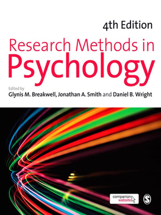 Research Methods in Psychology (ebook) | 9781446289303 | Boeken | bol