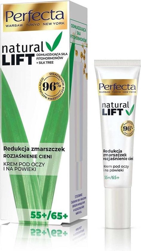 Perfecta - Natural Lift 55+/65+ Cream Under Eyes And Eyelids 15Ml | bol.com