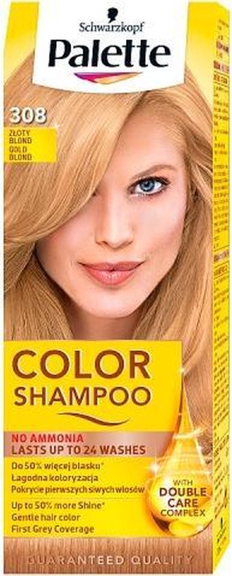 Palette - Color Shampoo Coloring Shampoo Up To 24 Wash 9-5 Golden ...