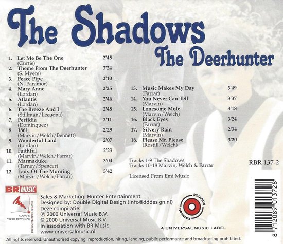 Shadows Hits, The Shadows | CD (album) | Muziek | bol