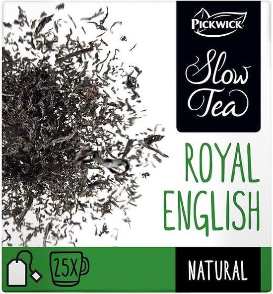 Pickwick Slow Tea Royal English Pak 25 Zakjes 3 Gram | bol