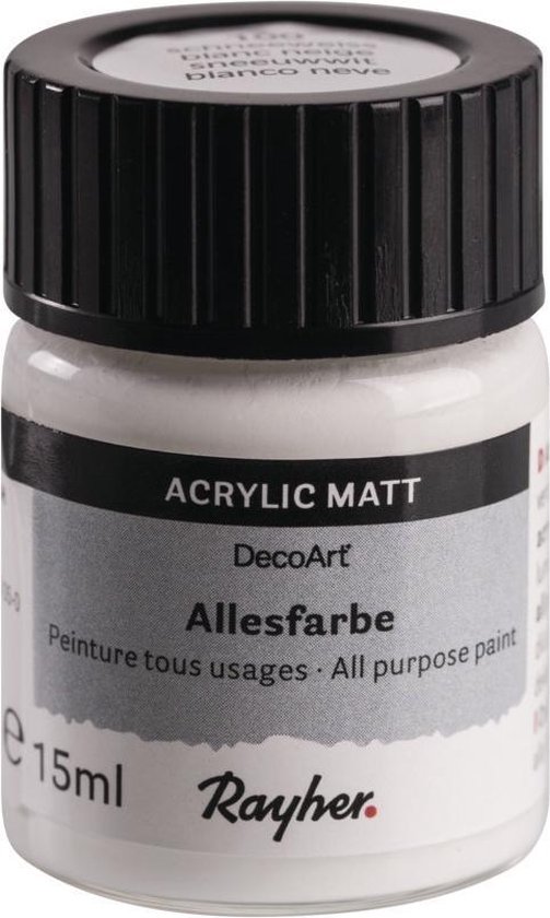 Voordeelset van 8x verschillende kleuren acrylverf/hobbyverf ...