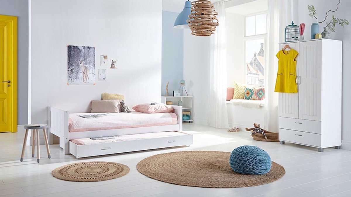 Flexworld Bed Puck - 90 x 200 cm - wit | bol