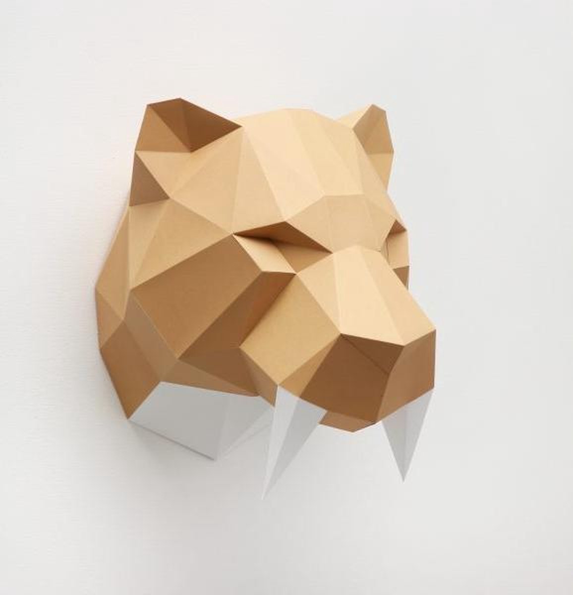 Assembli Sabeltandtijger paper kit DIY trofee | bol.com