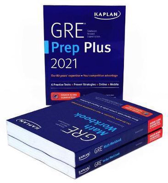 GRE Complete 2021: 3-Book Set | 9781506262468 | Kaplan Test Prep ...