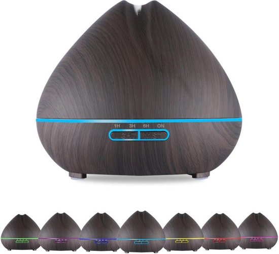 Geurverspreiders | Aroma diffuser Tower | Aromatherapie | Ultrasone etherische olie... | bol.com