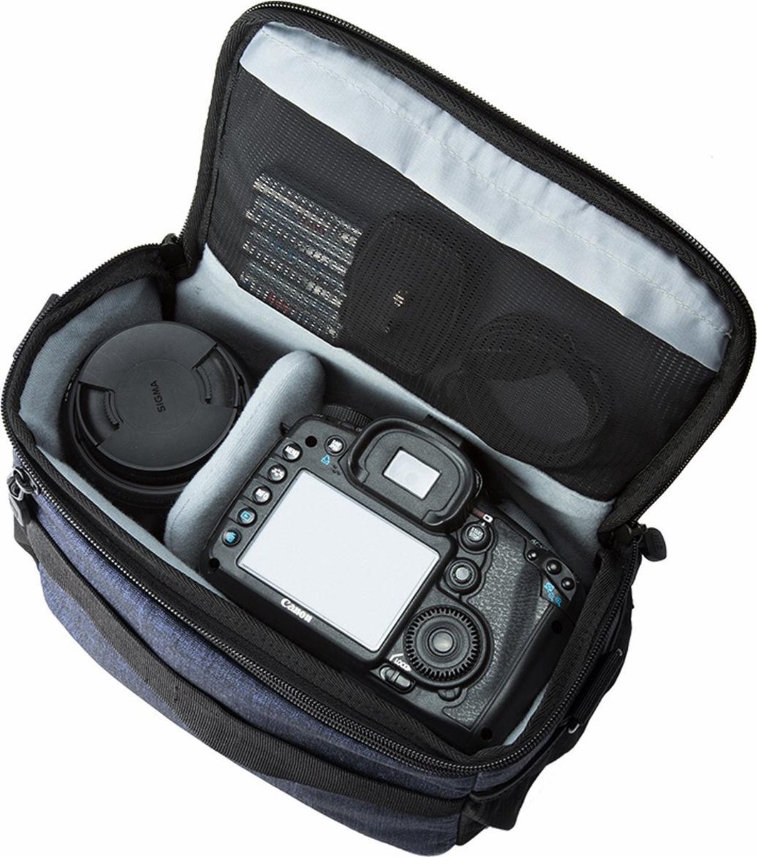 Cameratas voor Spiegelreflex Camera Met Regenhoes - Fototas - Blauw ...