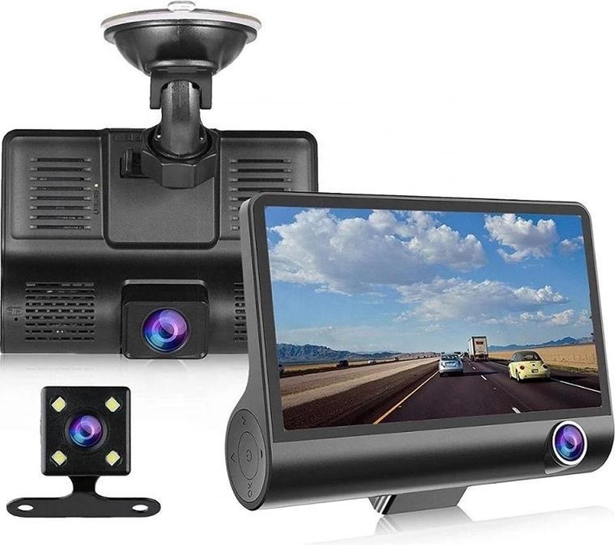 TecEye - Dashcam voor Auto - Full HD - Dashboard Camera - Parkeermodus ...