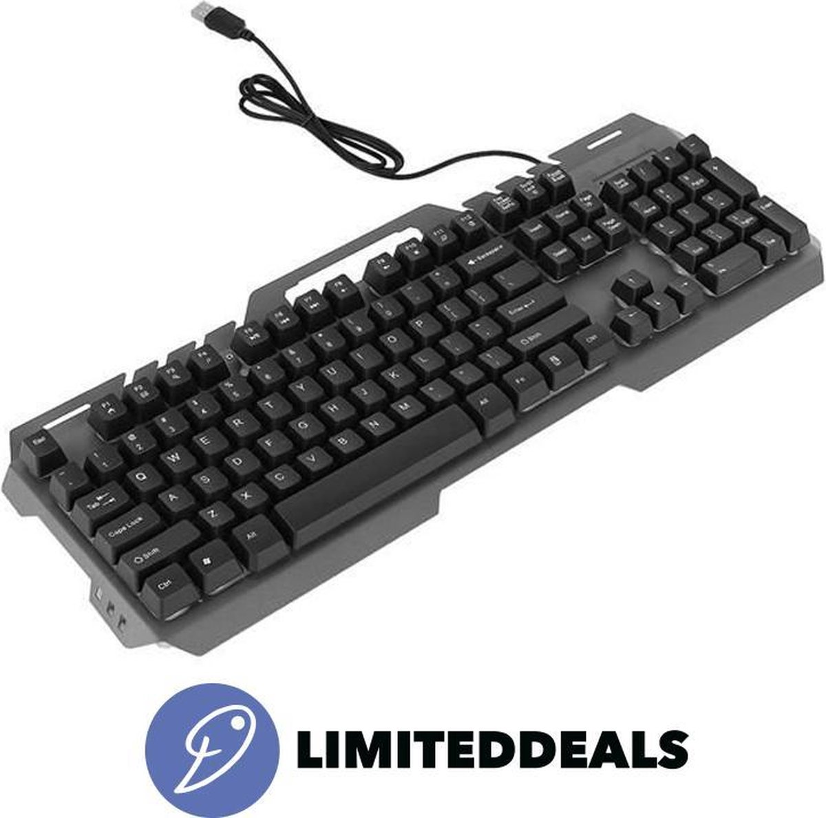 Clavier Gaming LED - Clavier Gaming avec éclairage LED - Clavier d ...