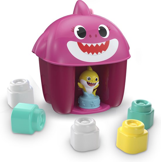 Clementoni - Baby Shark Bucket Figuur emmer - Blokken | bol