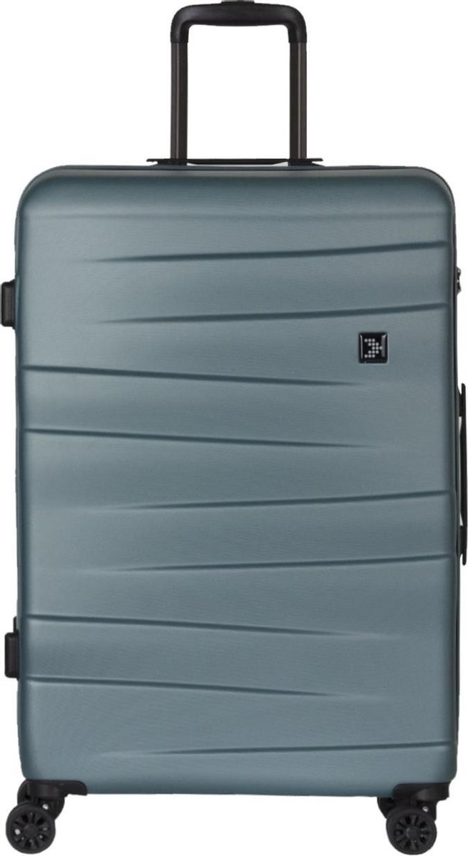 Travelbags Stockholm 4 Wheel Trolley 75 green | bol