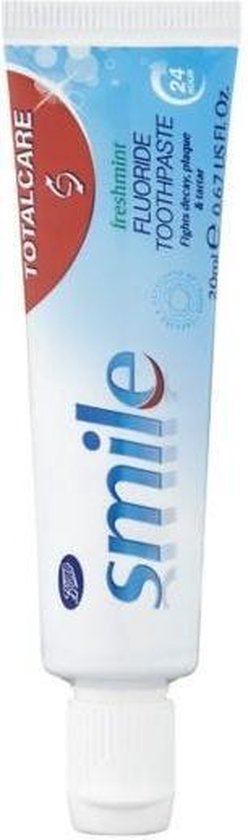 Boots Smile Total Care Toothpaste Fresh Mint Tube | bol