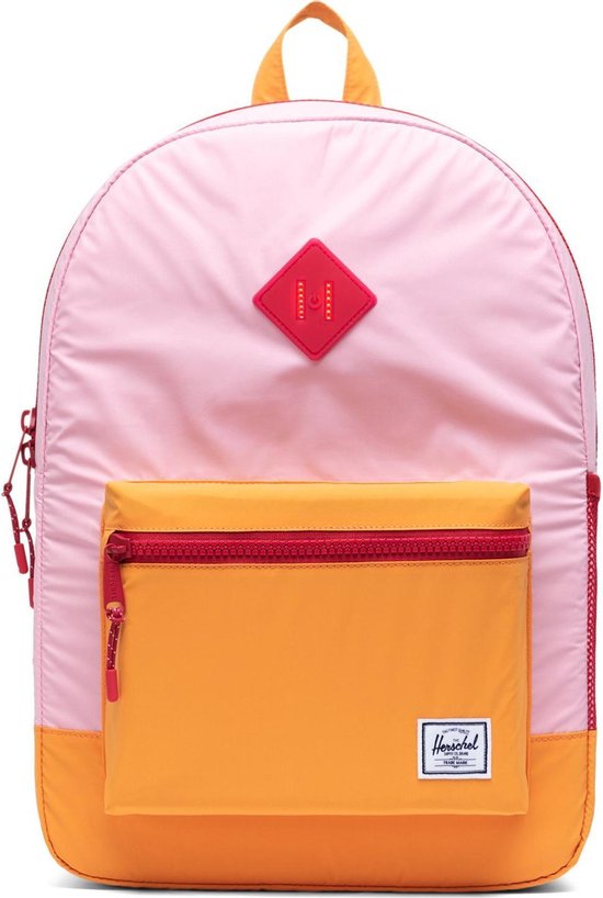 Herschel Heritage Youth - Candy Pink Reflective/Blazing Orange ...