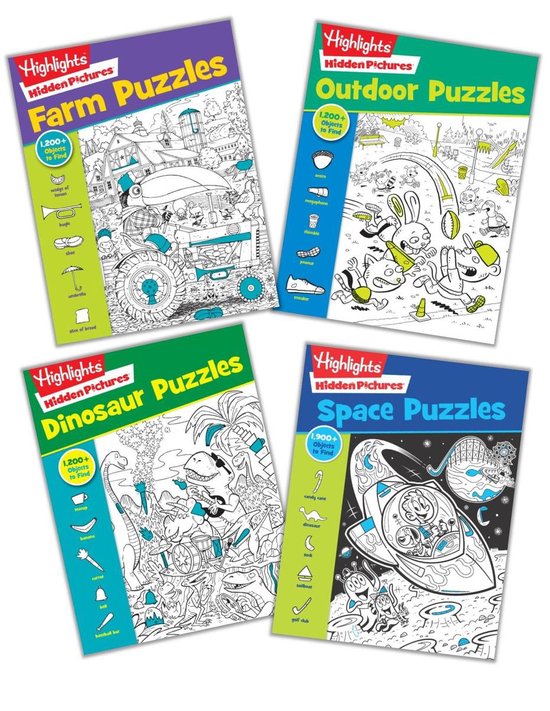 Hidden Pictures Galore (ages 6-up) Bundle, Highlights | 9781644725498 ...