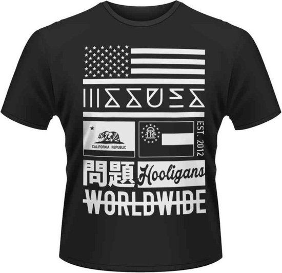 Issues Heren Tshirt -L- Worldwide Zwart | bol.com