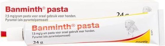 Banminth pasta hond tube 3x 24 gram | bol