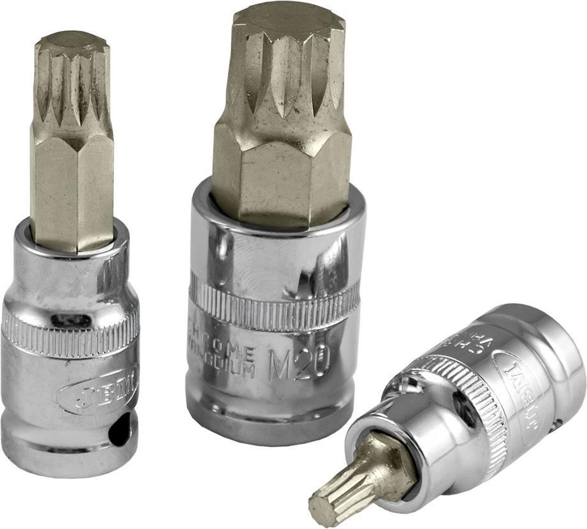 bol.com | JBM Tools | Doppenset / Bitset Torx 12 kanten 1/2" | 12-Delig ...