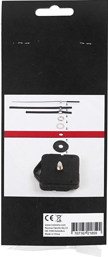 Regarder. distance max.3 mm. noir. 1set [HOB-131240] | bol