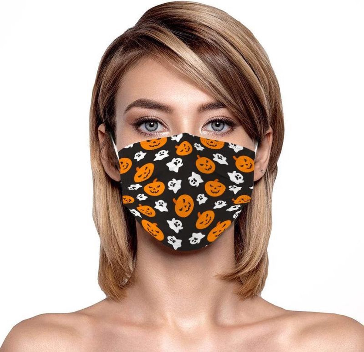 bol.com | Feest maskers 10st - Mondmasker - Niet medisch