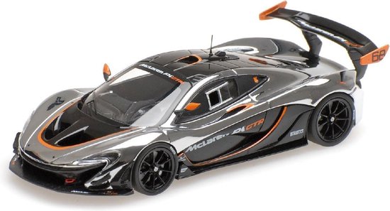 McLaren P1 GTR Chrome and Gloss Black | bol.com