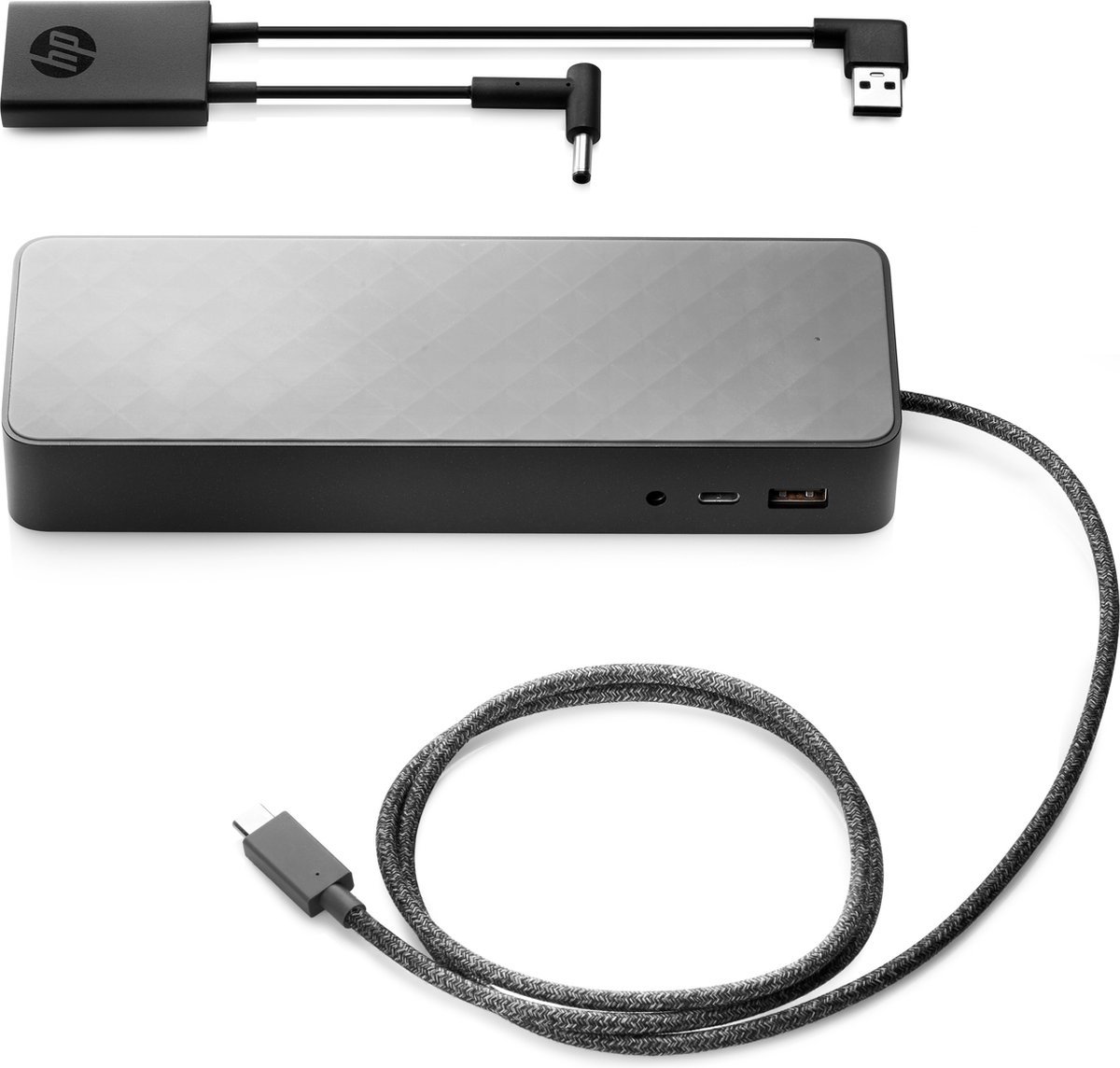 HP USB-C Universal Dock 90W - Inclusief 4.5mm en USB Power Splitter ...
