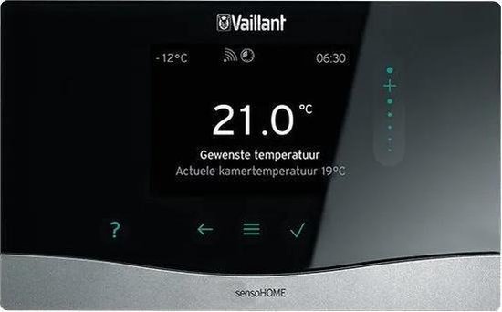 Vaillant sensoCOMFORT VRC720 weersafhankelijke systeemregelaar | bol