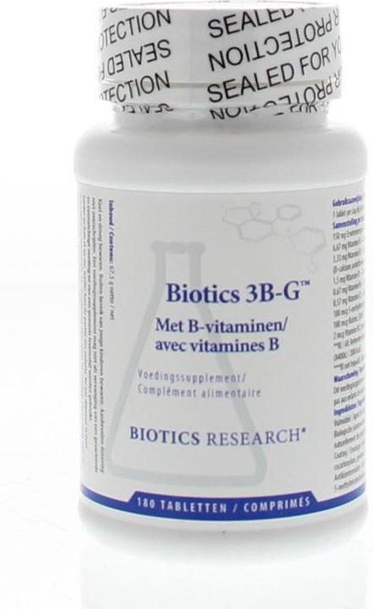 Biotics Bio 3b G Tabletten | bol.com