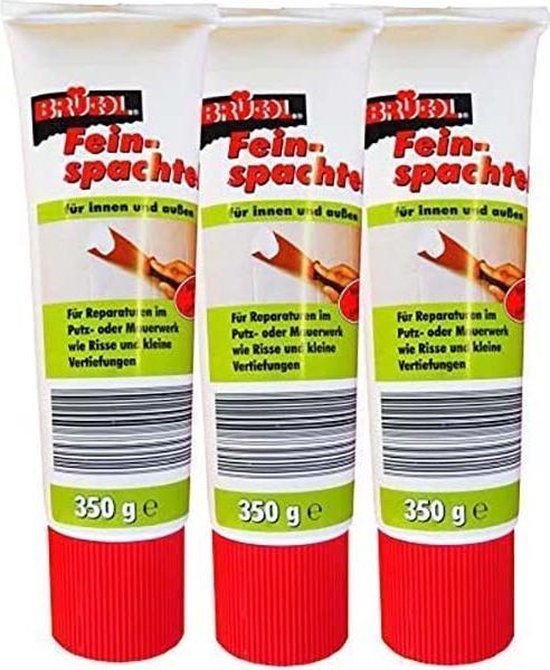 6 x Brücol externe kant-en-klare plamuur 300g | bol.com