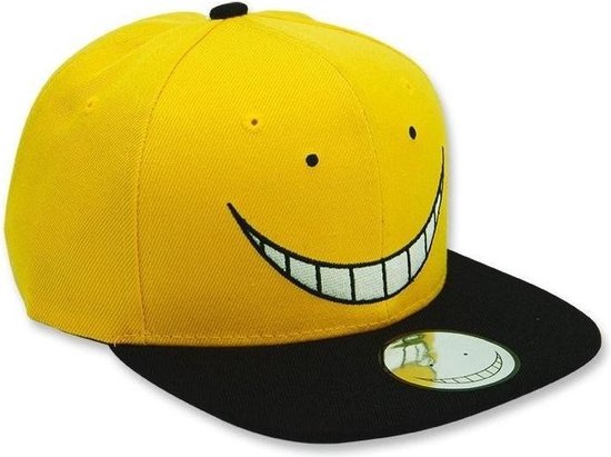 Assassination Classroom - Snapback Cap - Black & Yellow - Koro | bol