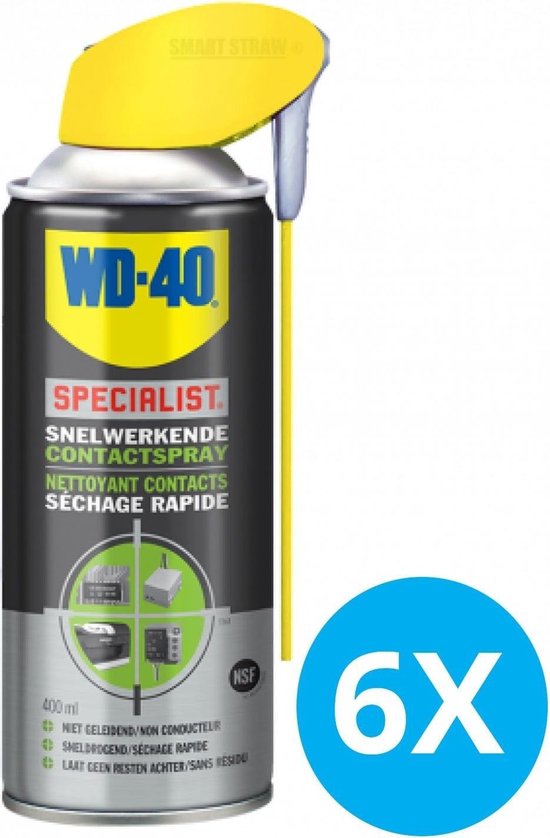 WD-40 Contactspray - 400ml - 6 stuks | bol