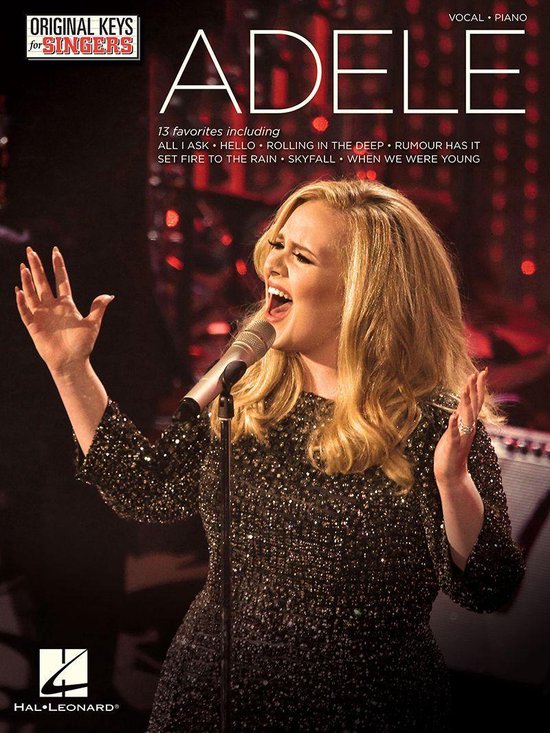Adele - Original Keys for Singers (ebook), Adele | 9781495064357 | Boeken | bol