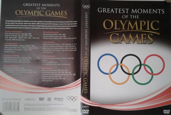Greatest Moments Of The Olympics Dvd (Dvd) | Dvd's | bol