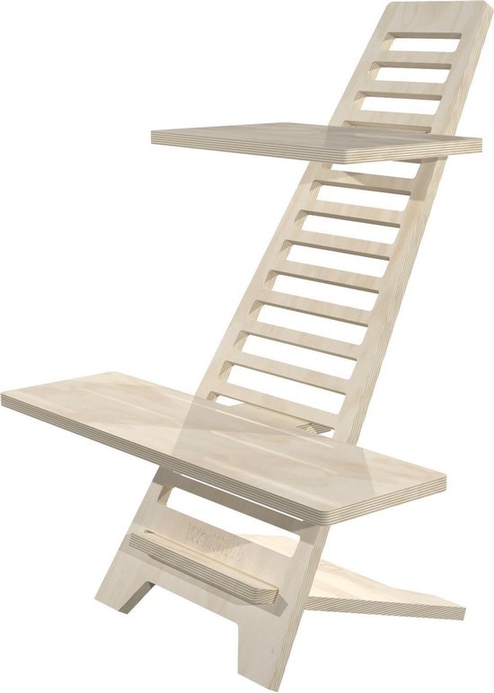 Workhub Standup Stabureau - Comfortabel staand werken! - 70x49x69 cm | bol