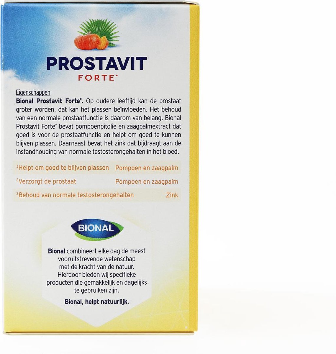 Bional Prostavit Forte - Supplement - Behoud normale prostaat en ...