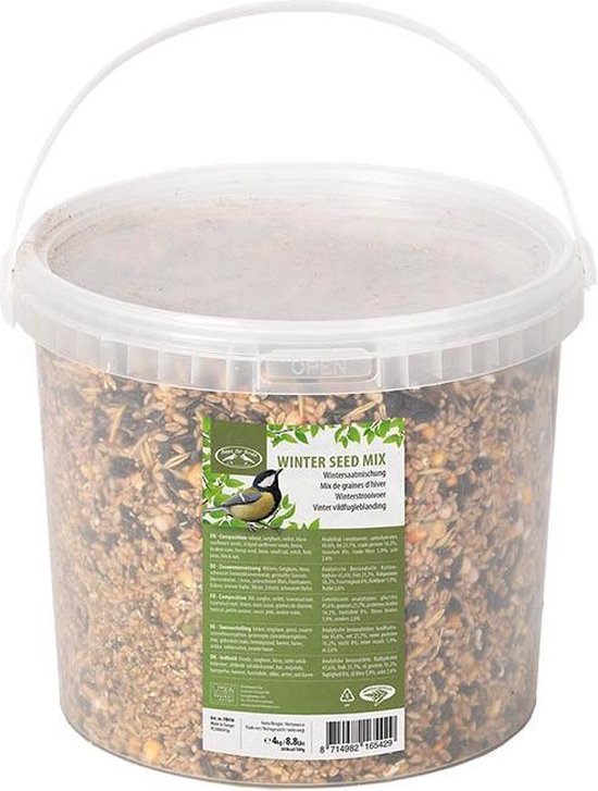 Esschert Vogelvoer | Winter Emmer strooivoer mix 2,6 kg | bol