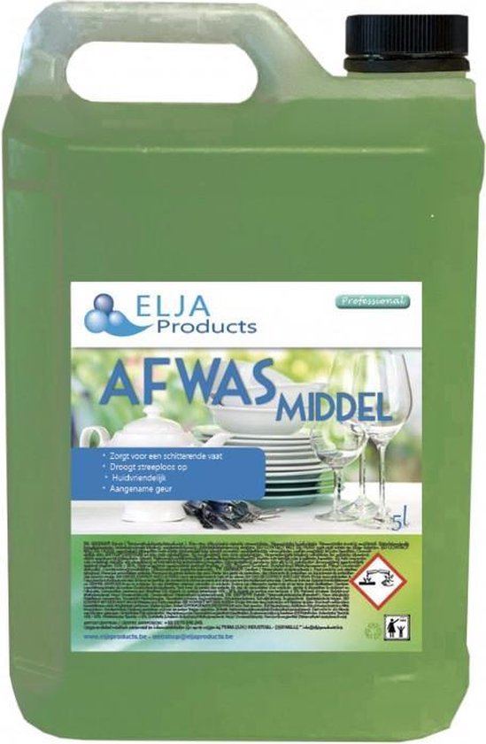 Elja Afwasmiddel | Zopp | 5L | Elja Products | bol